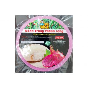 MR. RICE - DRAGON FRUIT RICE PAPER - MR RICE - 200G - 16CM ROUND SHAPE