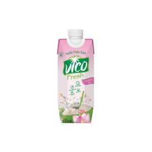 ACPJSC - VICO FRESH - UHT Coconut Water Mix Lotus Seed Flavor 330ml