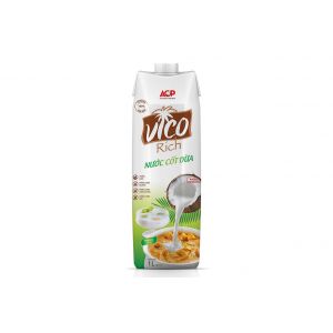 ACPJSC - VICO RICH - UHT Coconut Milk And Cream 1L