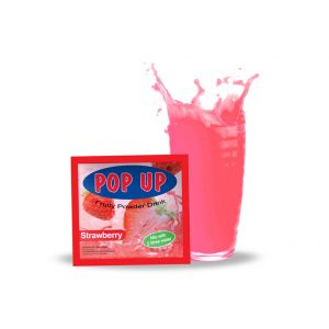 Pop Up - Instant Fruit Drink Strawberry Flavour
