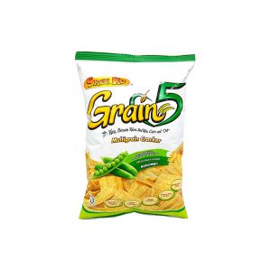 Snek Ku - Grain 5 Multigrain Green Peas Flavoured Cracker (70g)
